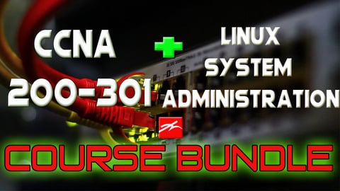 CCNA 200-301 + Linux Sys Admin Bundle 11,200php